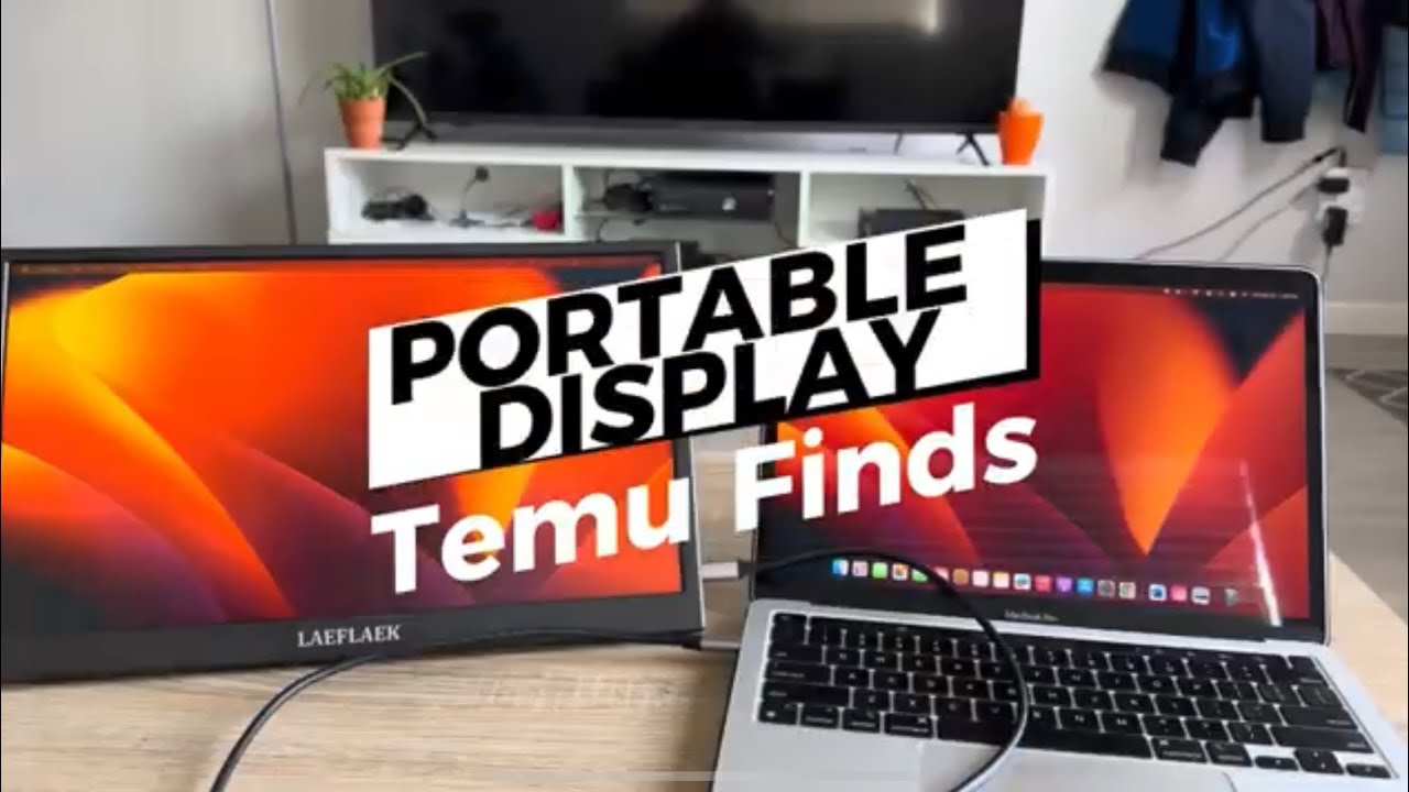 Temu Finds: Affordable Portable Display for Increased Productivity! # ...