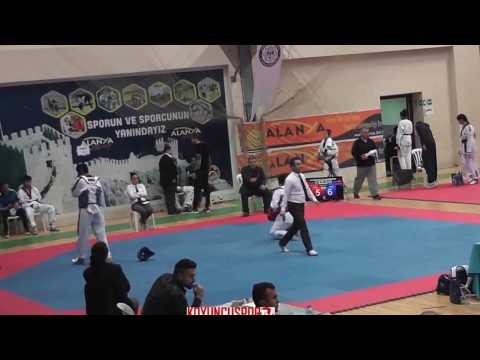 87kg Yılmaz Tuna vs Mustafa Kaçmaz (2017 Turkish TKD Championships -21)