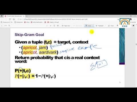 Lecture 10 - Slide 1 to 37: NLP Vector Semantics Part 2 - YouTube