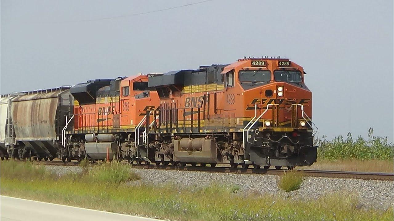 BNSF Barstow Sub two east bounds Barstow, IL September 18, 2024 - YouTube