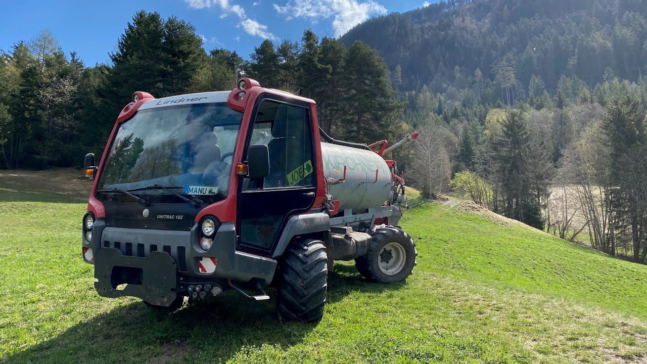 Best of Gülle 2019 - 2022 | Lindner Unitrac 102 - YouTube