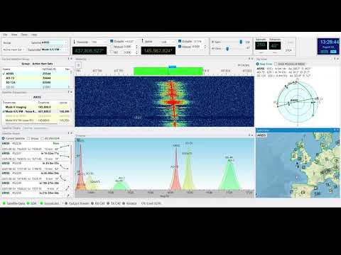 Skyroof satellite tracking and SDR software