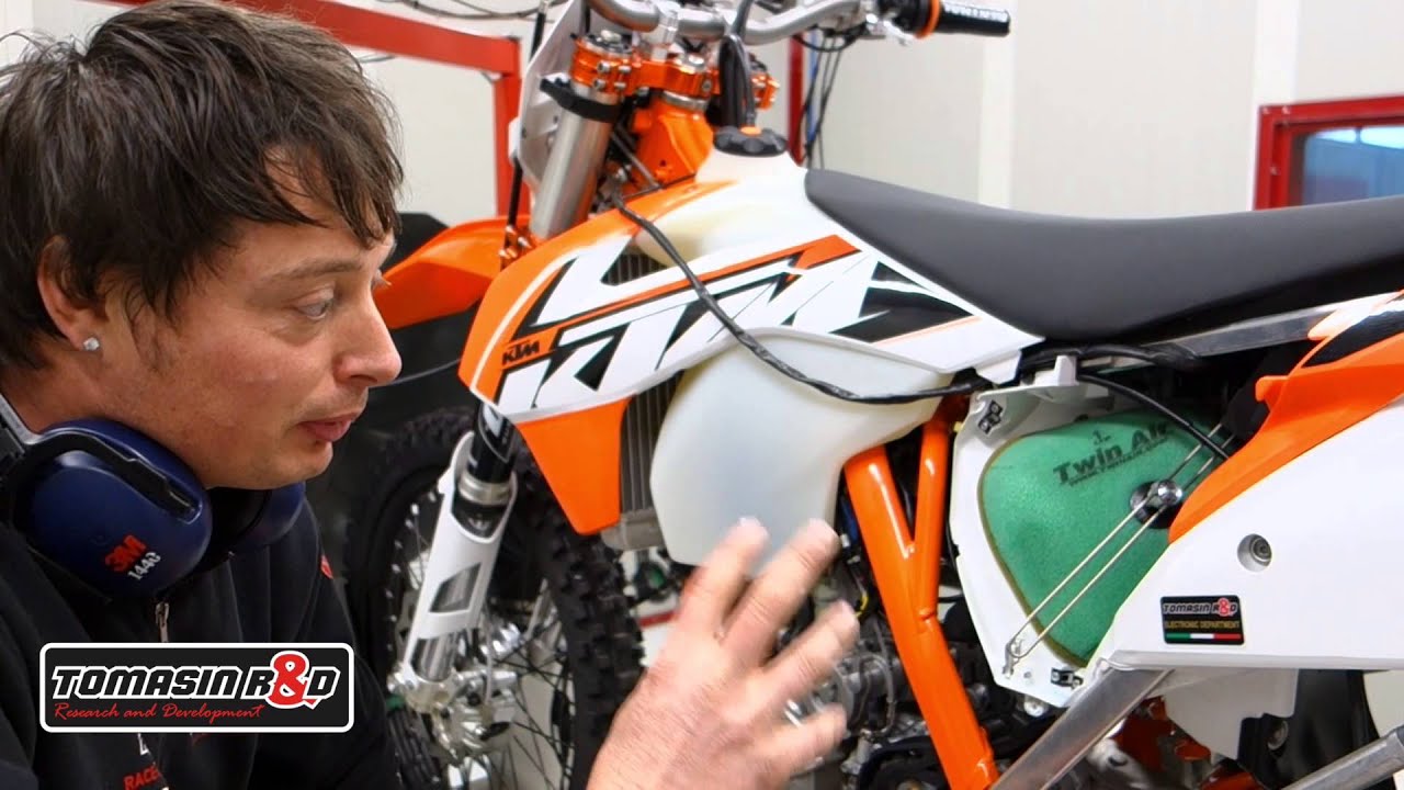 2nd Injector KTM EXC 250F 2015 by Tomasin R&D - YouTube
