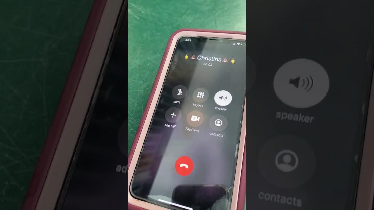 Weird phone interference - YouTube