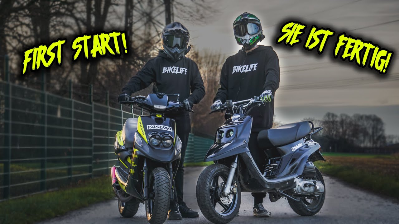 Mbk Booster Rebuild! 😈 | Part 2 | Der Zusammen bau + First Start ...
