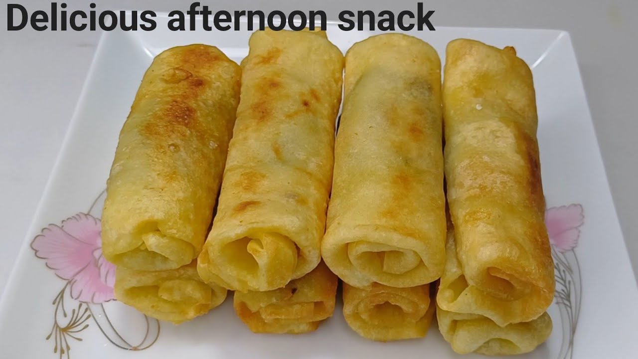 A Delicious Vegetable Roll Snacks Recipe Without Bread Crumbs. # ...
