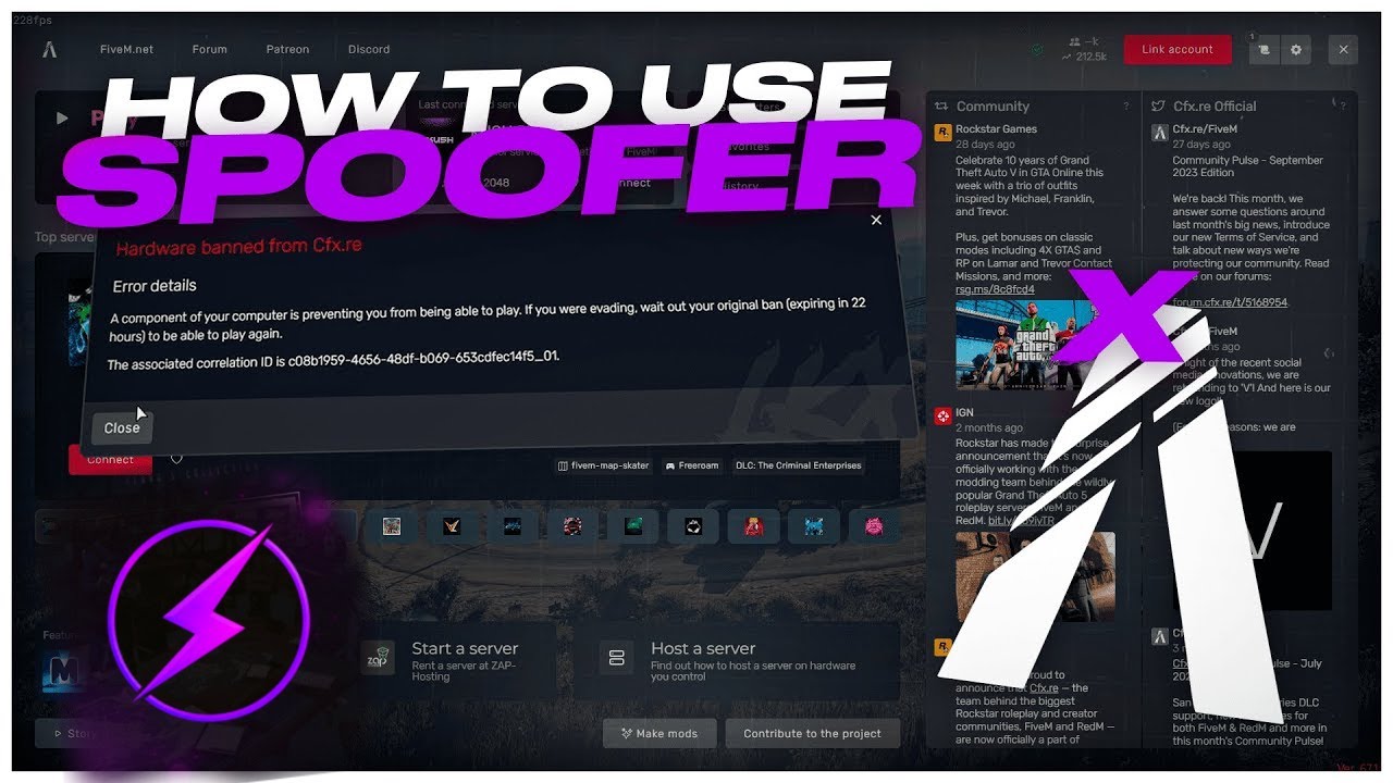 FIVEM GLOBAL UNBAN | PERM WORKING 29/12/2023 | PERM FIVEM SPOOFER - YouTube