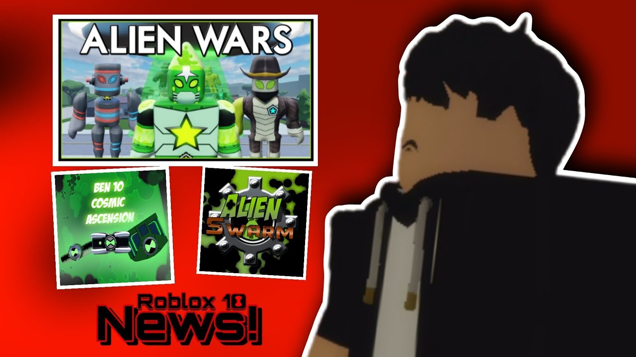 ROBLOX 10 NEWS | New Games & New Problems | Cosmic Storm, Alien Wars ...