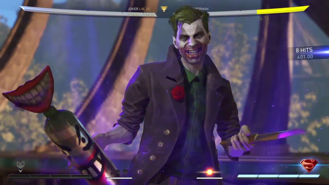 Injustice 2: Joker Swag Combo - YouTube