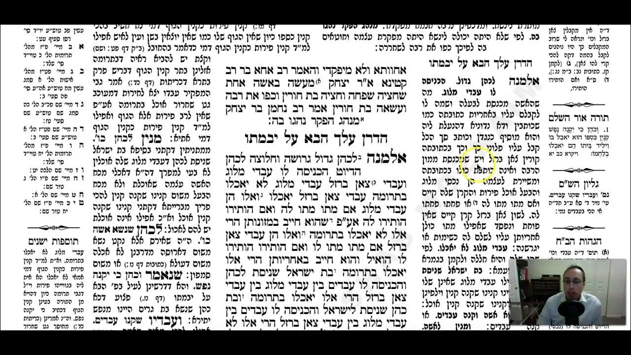 Yevamos Daf 66a Daf Yomi Gemara (Talmud) Mesechet Yevamot - YouTube