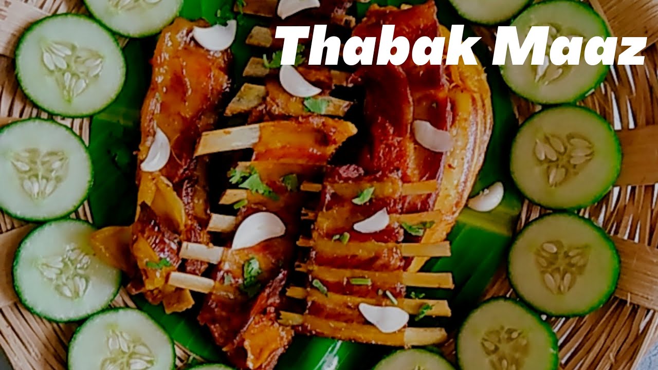 Kashmiri Tabak Maaz(Lamb Ribs)/Sumee's Pink Apron Vlog-23#tabakmaz# ...