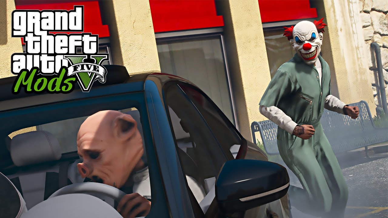 FUGA INSANA DA POLICIA VIREI PILOTO DE FUGA NO GTA 5 - GTA V MOD - YouTube