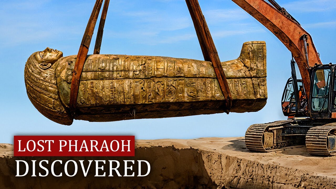 Lost Pharaoh Discovered After Thousands of Years in the Sand - YouTube