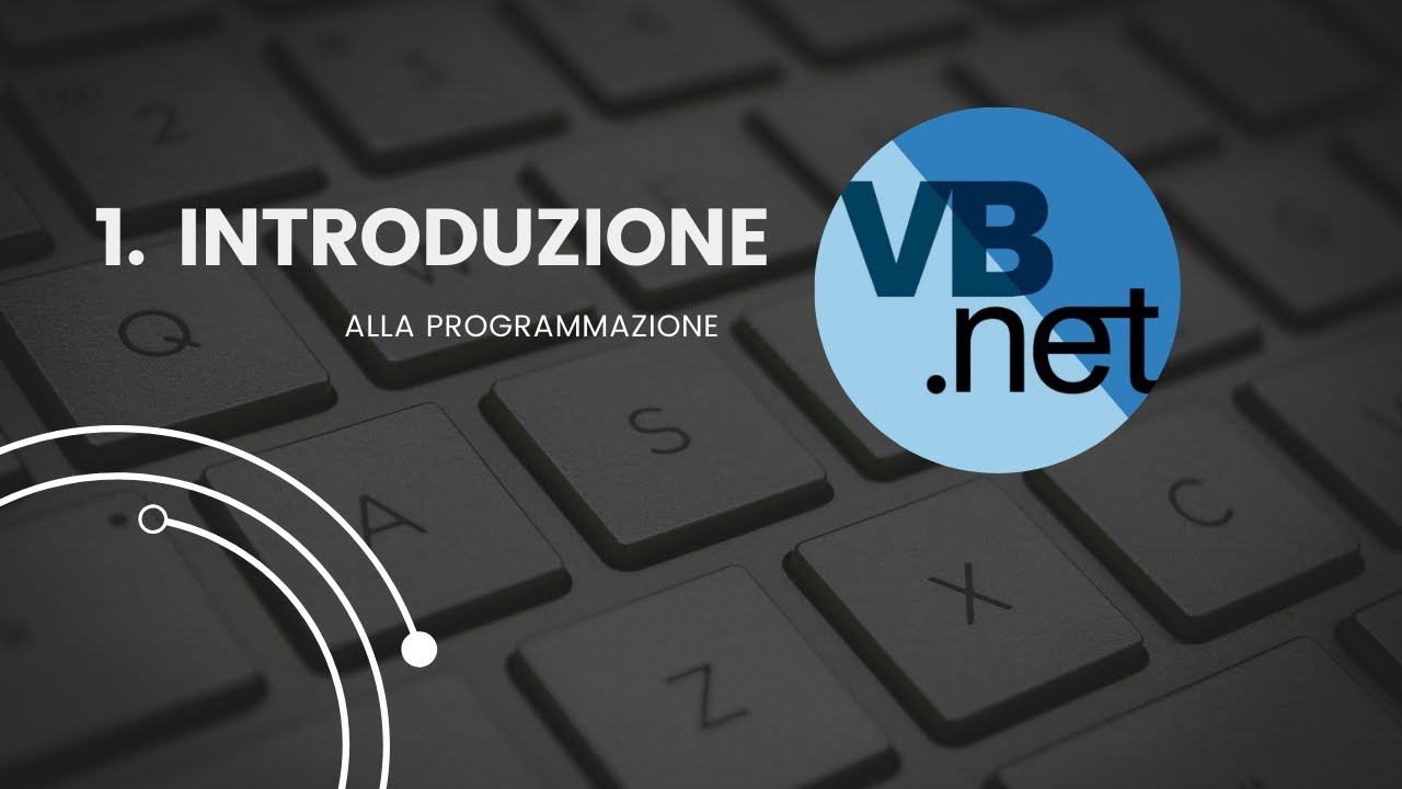 INTRODUZIONE ALLA PROGRAMMAZIONE - YouTube