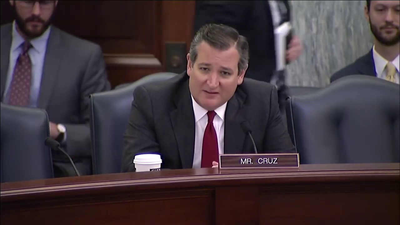Sen. Cruz Questions Vice Admiral Karl Schultz during Nomination Hearing ...