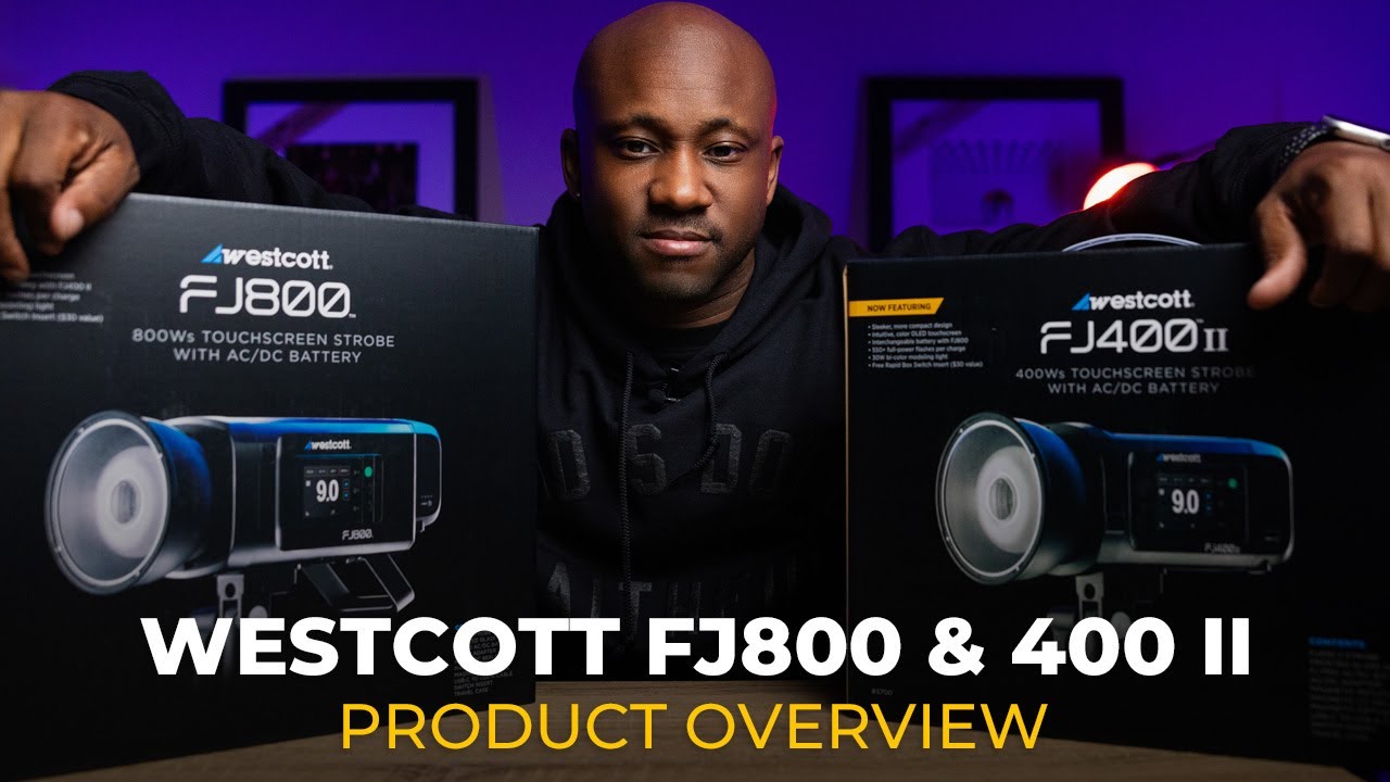 Unboxing Westcott FJ800 & FJ400 II | Best Portable Flash Units for ...
