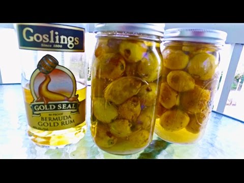 How To Make Bermuda Loquat Liqour | BERMUNCHES - YouTube