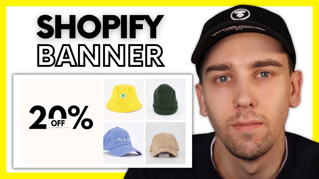 How to Design Banners for your Shopify Store using Canva - YouTube