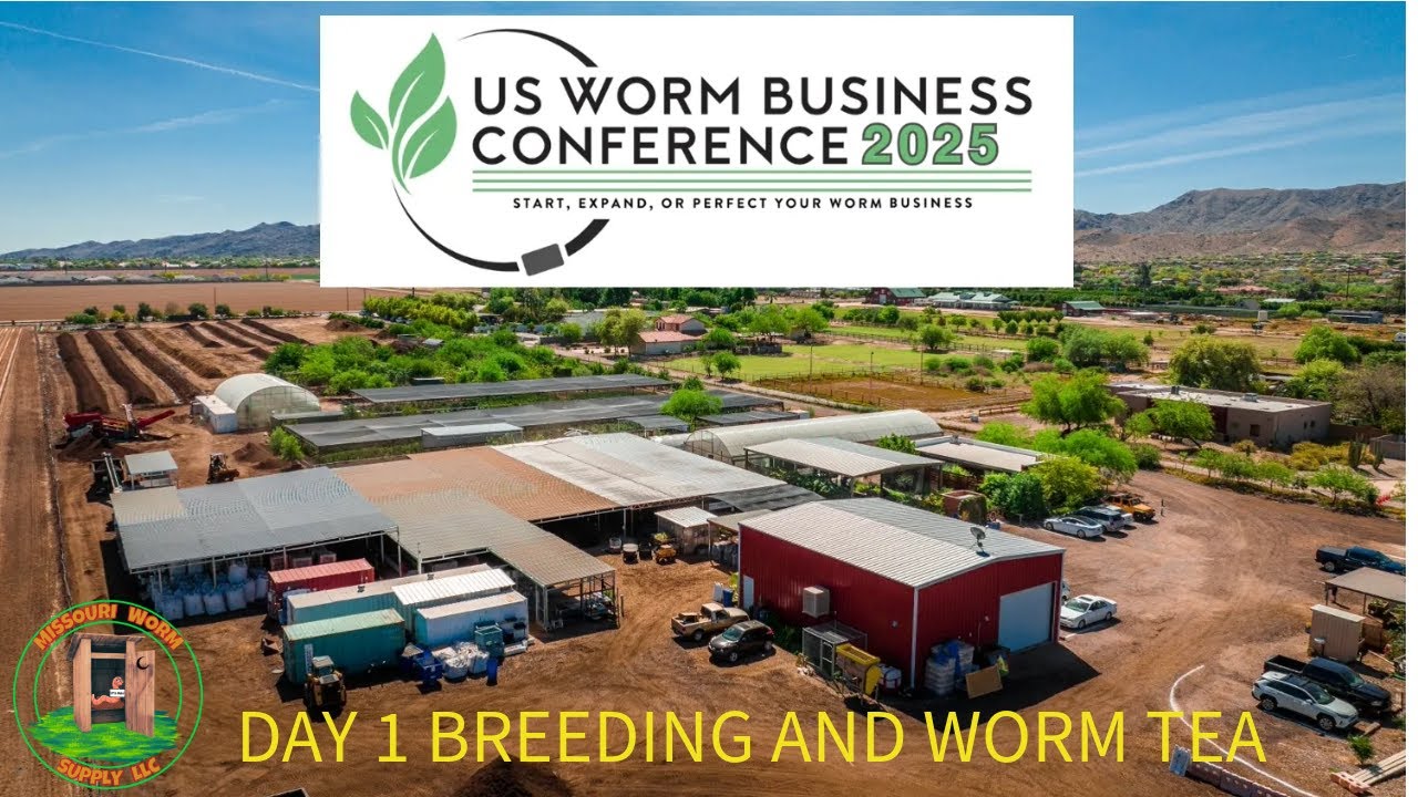 ARIZONA WORM CONFERENCE 2025, BREEDING AND TEA DAY 1 - YouTube