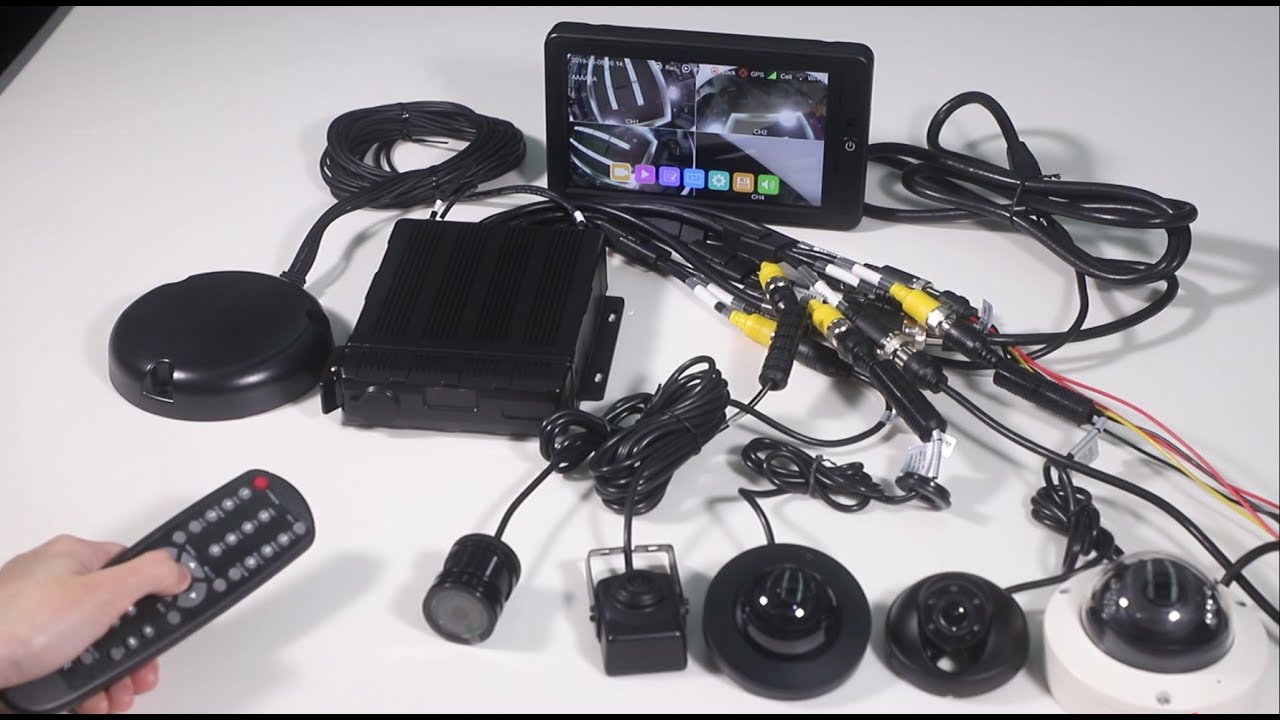 STONKAM® Waterproof 1080P 4 Channel 3g 4g wifi Mobile DVR System with ...