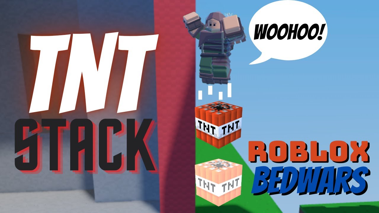 How To TNT Stack! | Roblox Bedwars - YouTube