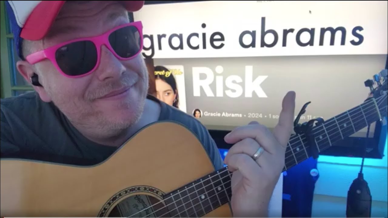 Risk Gracie Abrams Guitar Tutorial Beginner Lesson Youtube