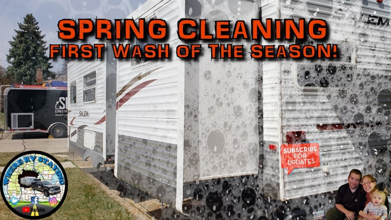Spring Cleaning The First Wash of The Season - YouTube