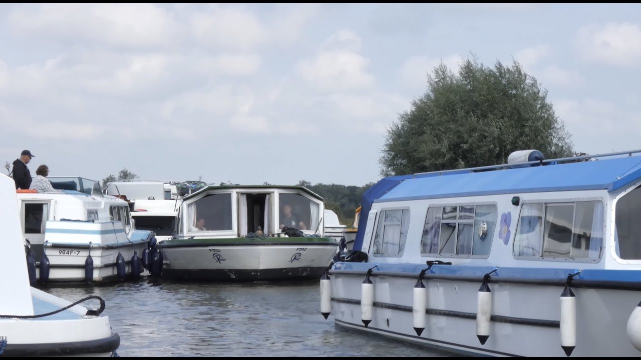 Busy busy busy at Ludham Bridge! With a couple of bumps to keep us ...