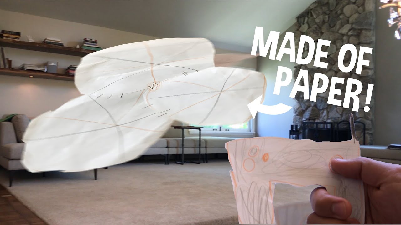 Paper Drone - YouTube