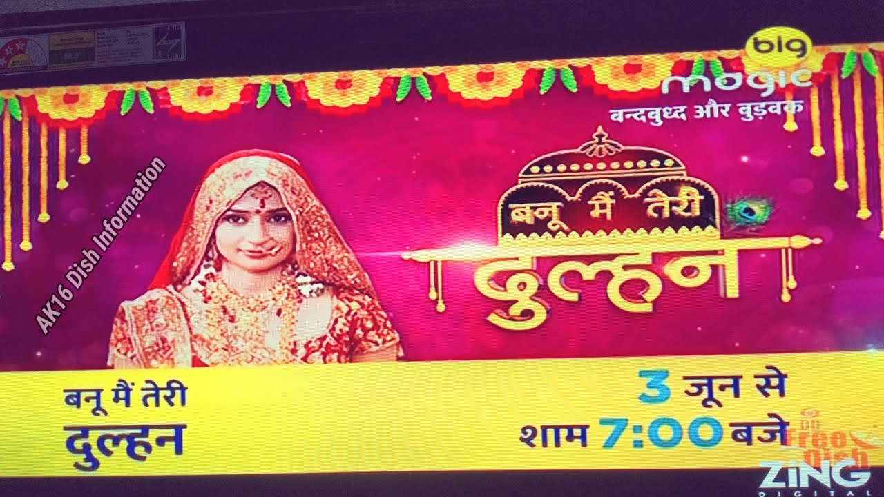 Banoo Mai Teri Dulhan Serial Start Big Magic Channel | Zee Tv Most ...