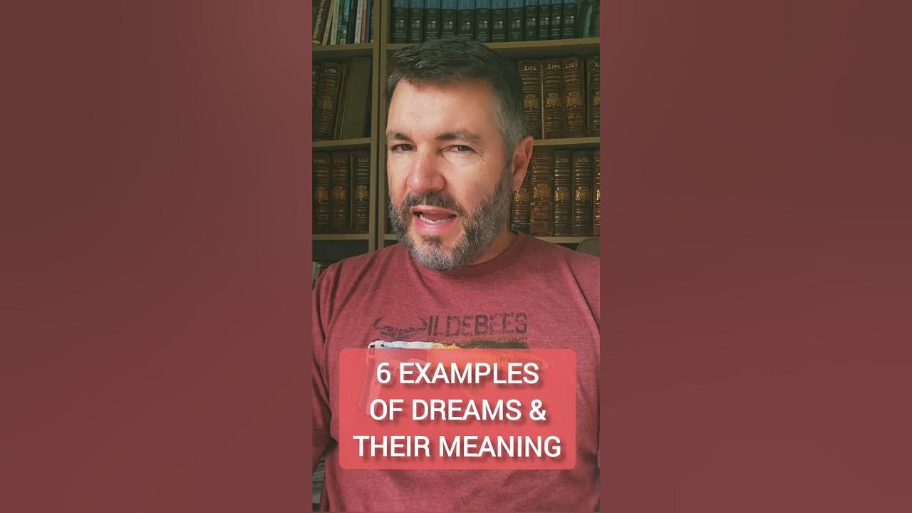 Six examples of dreams and their meaning. - YouTube