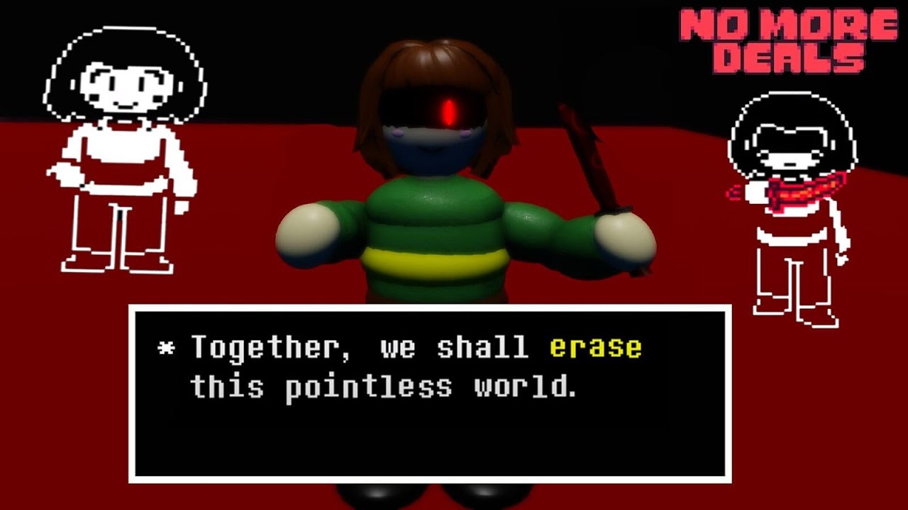 Undertale: Judgement Day No more deals Chara (EVENT + 999 wins ...