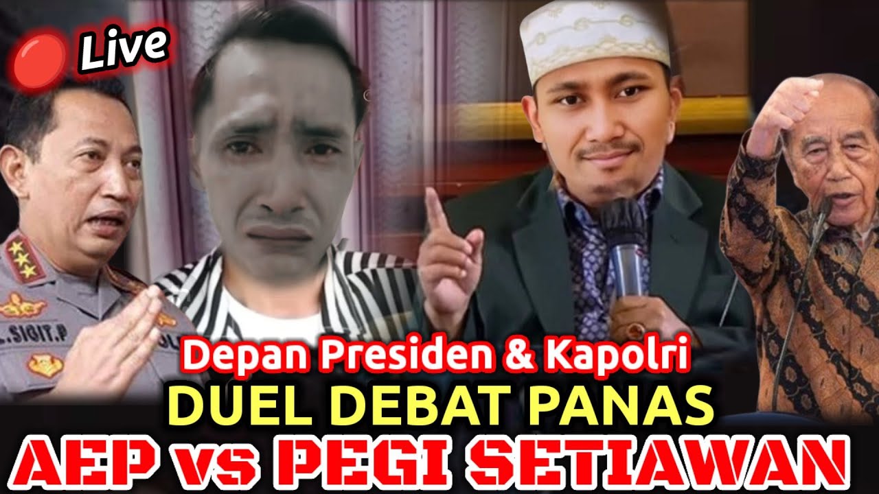 Aep Ciut Pegi Kuli Tantang Aep Duel Debat Terbuka Di Tv Nasional Di ...