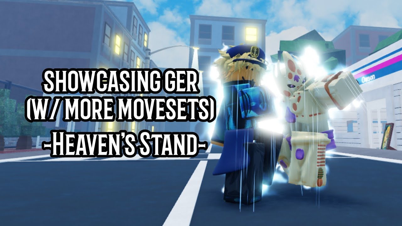 [HS] GER'S beatdown is BEAUTIFUL. (NEW GER SHOWCASE) - Heavens Stand ...