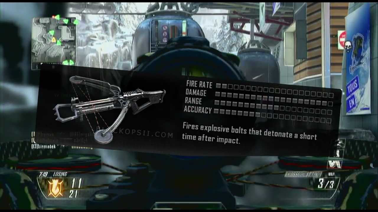 Black Ops 2 - Crossbow Gun Guide! - YouTube