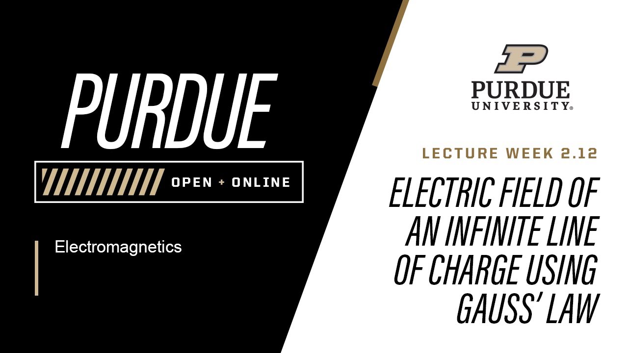 Electromagnetics | 2-12: Electric Field of an Infinite Line of Charge ...