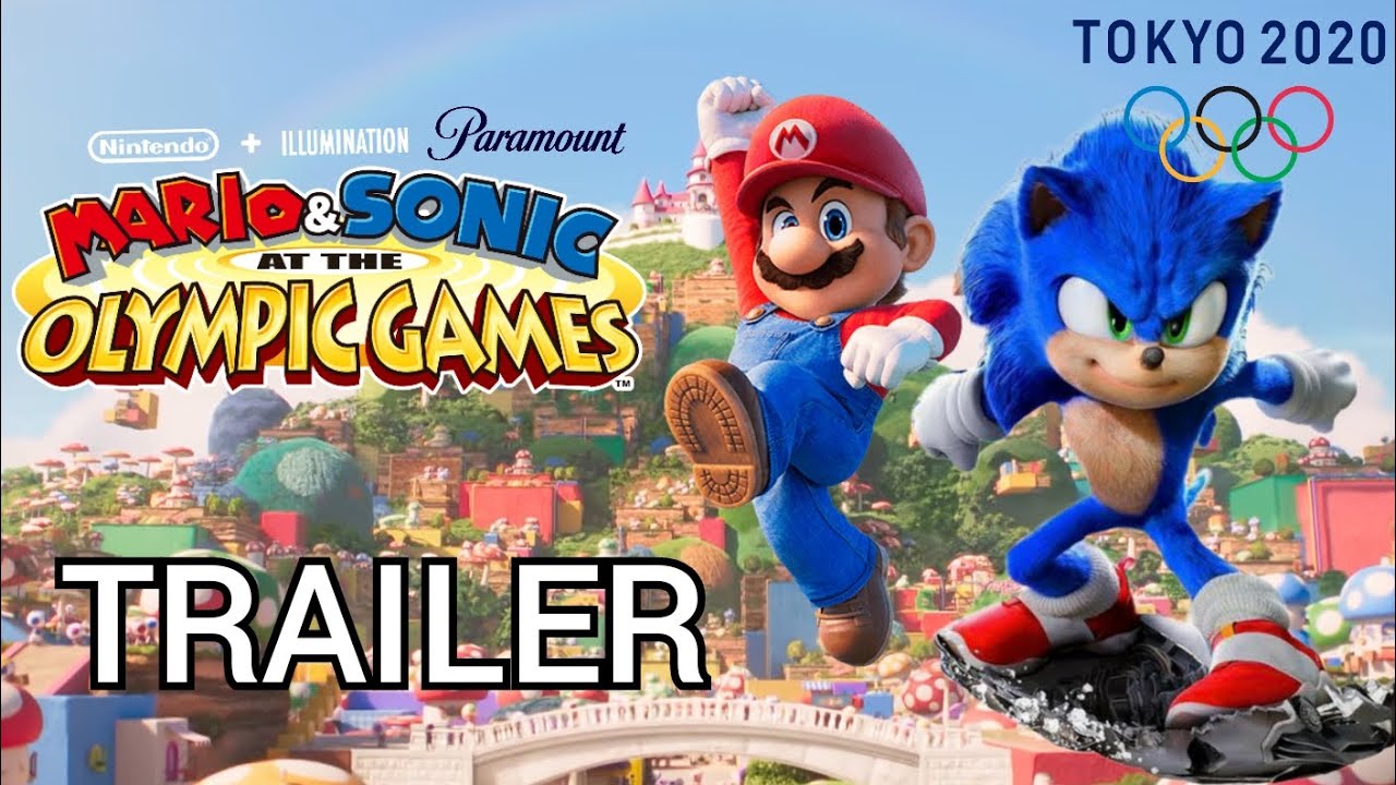 Mario and Sonic At Olimpic Games The movíe trailer Nintendo ...