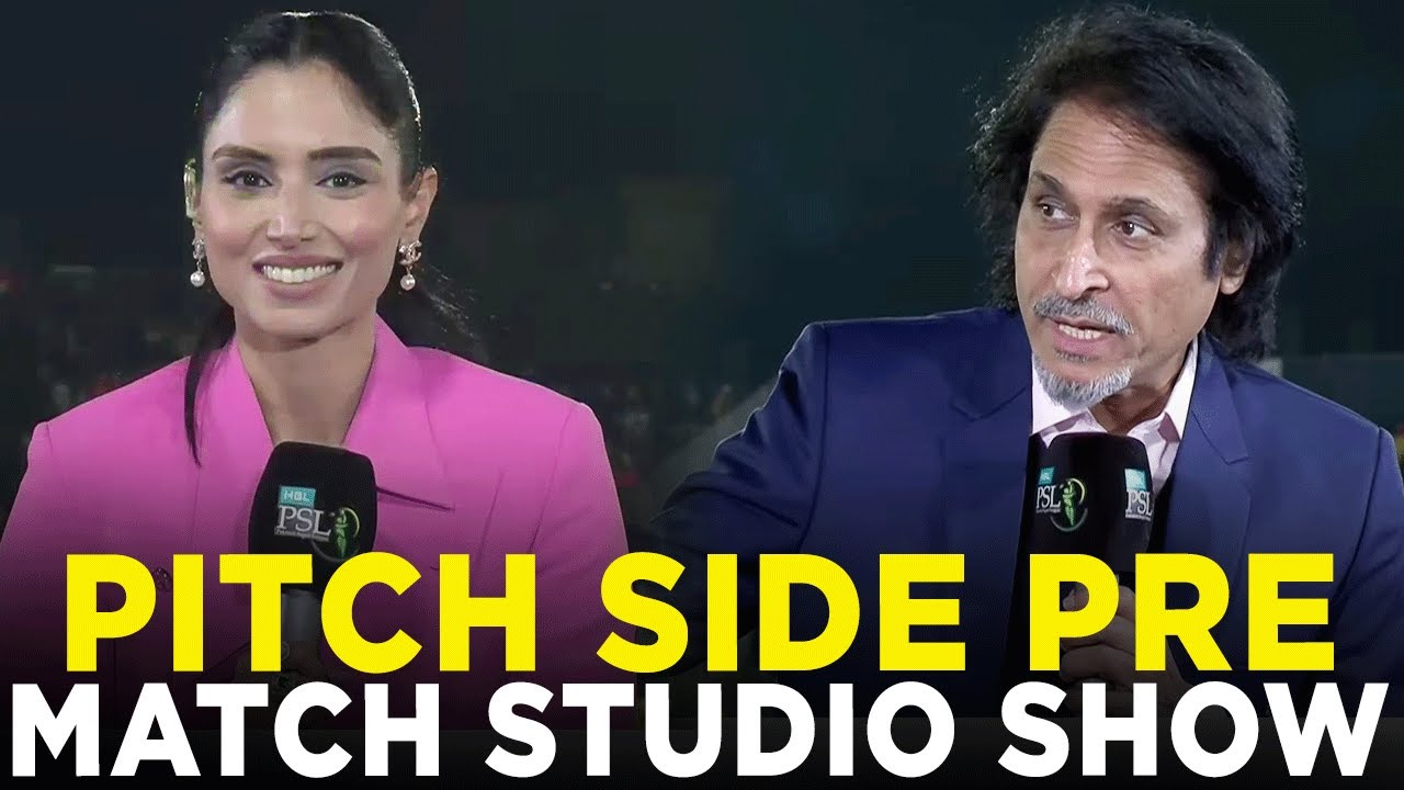 PSL 9 | Pitch Side Pre-Match Studio Show | Islamabad United vs Karachi ...