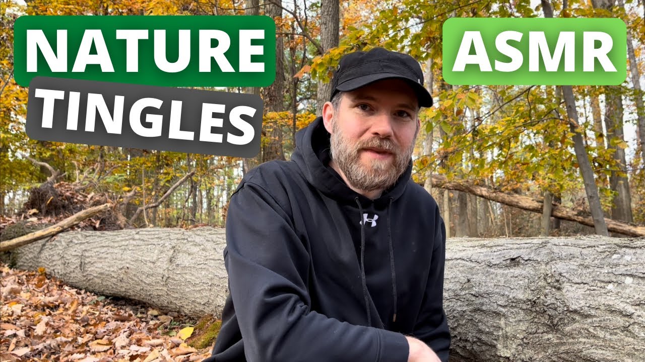 ASMR - Nature Walk Sounds - Relaxing Public ASMR In the Woods - YouTube