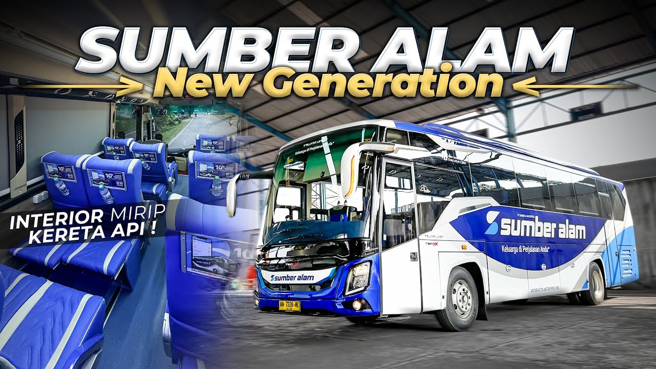 BUS INI TERINSPIRASI DARI KERETA EKSEKUTIF | Review Sumber Alam New Gen ...
