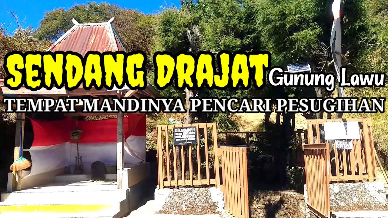 Sendang Drajat Gunung Lawu || Tempat Ritual - YouTube