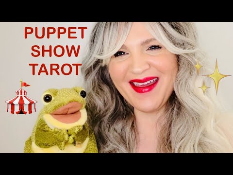 PUPPET SHOW TAROT W/JESS! 🎪Featuring Robert the Frog 🐸 - YouTube