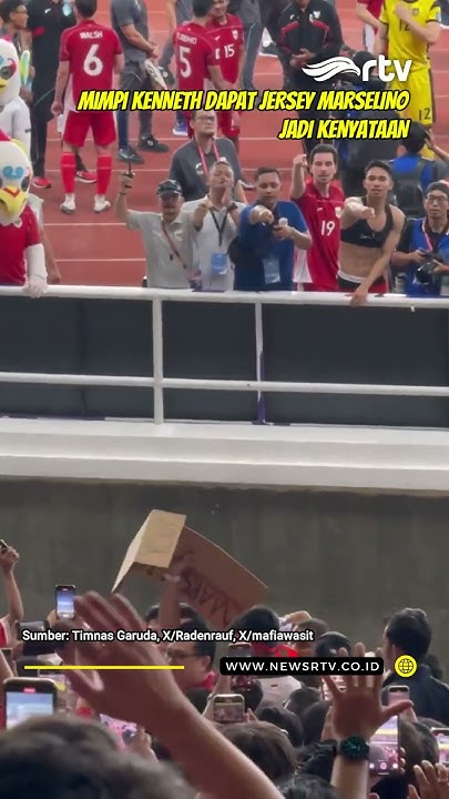 Mimpi Kenneth Dapat Jersey Marselino Jadi Kenyataan - YouTube