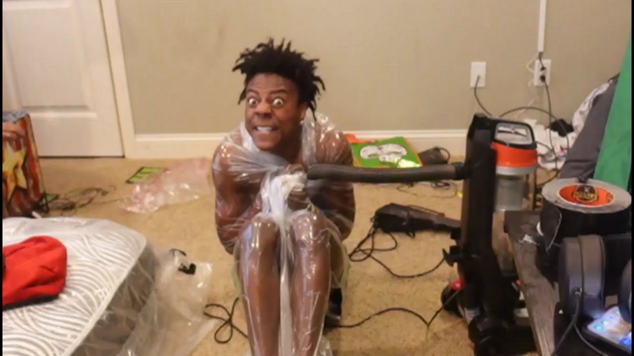 ISHOWSPEED Does The VACUUM CHALLENGE with his Brother - YouTube