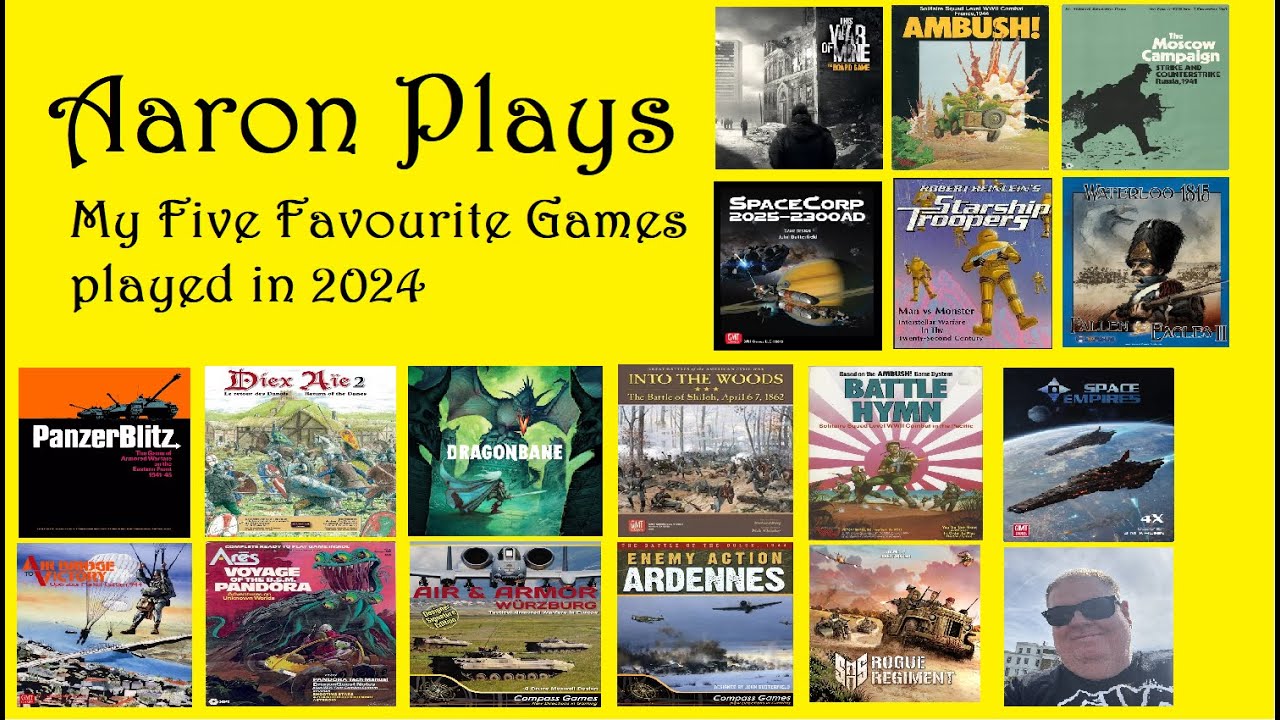 AARON PLAYS - MY FAVOURITE GAMES PLAYED ON THE CHANNEL BY ME IN 2024 ...