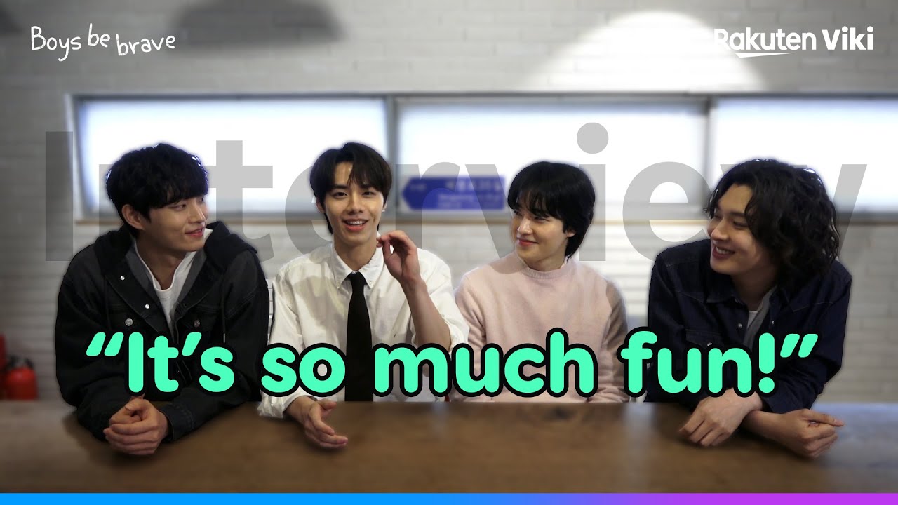 Boys Be Brave! | Exclusive Interview with the Cast of "Boys Be Brave ...