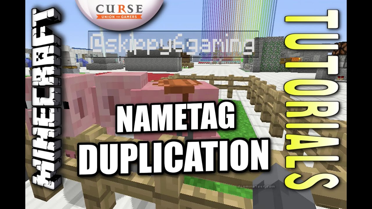 Minecraft PS4 NAME TAG DUPLICATION GLITCH How To Tutorial PS3 Minecraft PS4 NAME TAG DUPLICATION GLITCH How To Tutorial PS3