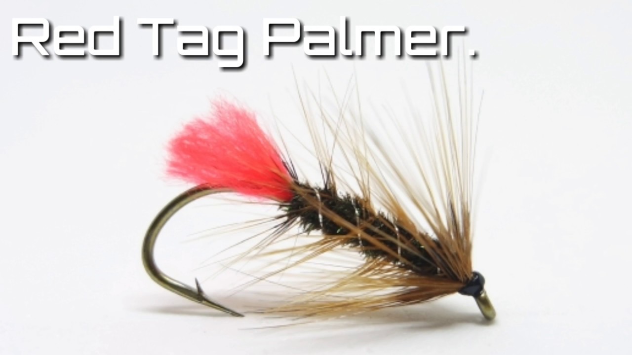 Red Tag Palmer ørred flue. - YouTube