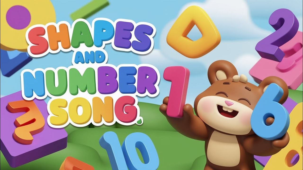 The Shapes & Numbers Song - YouTube