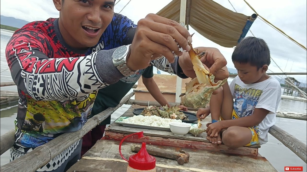 Part II- Paninisid ng Saang (SPIDER SHELL) Underwater Viewing Catch ...